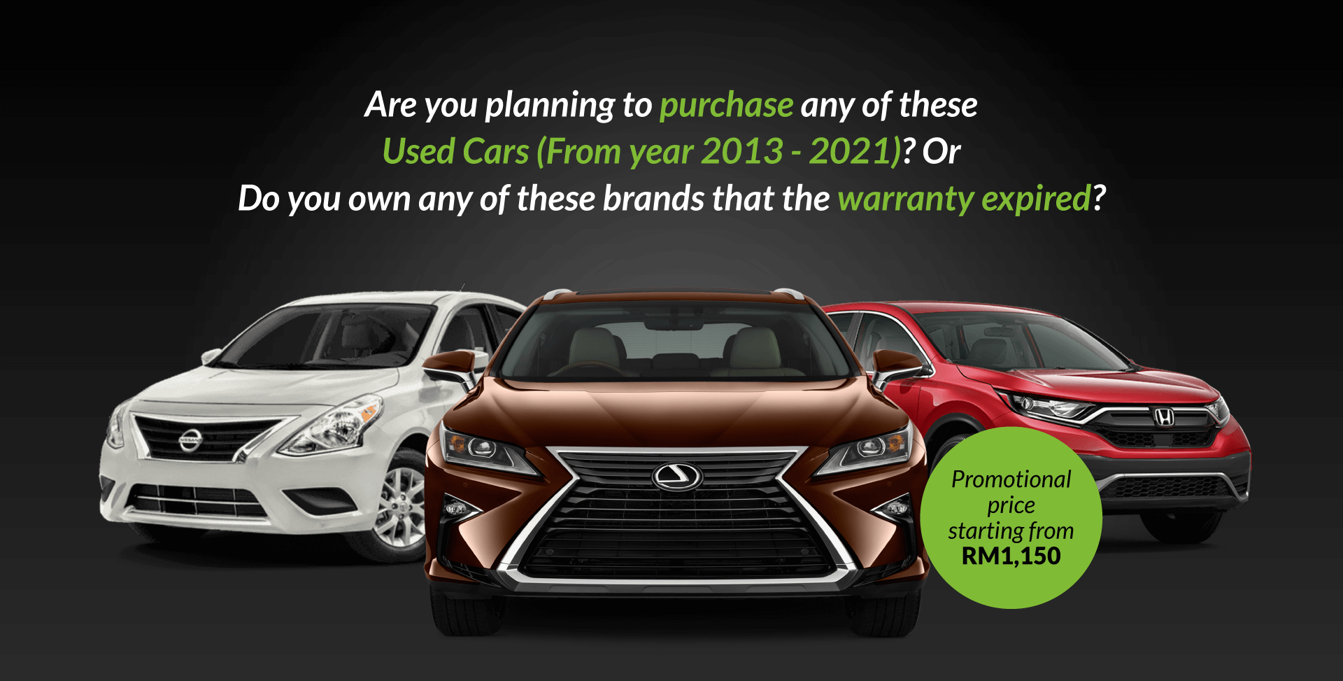 Secure your car with our Extended Warranty Program now! - Guard My Ride