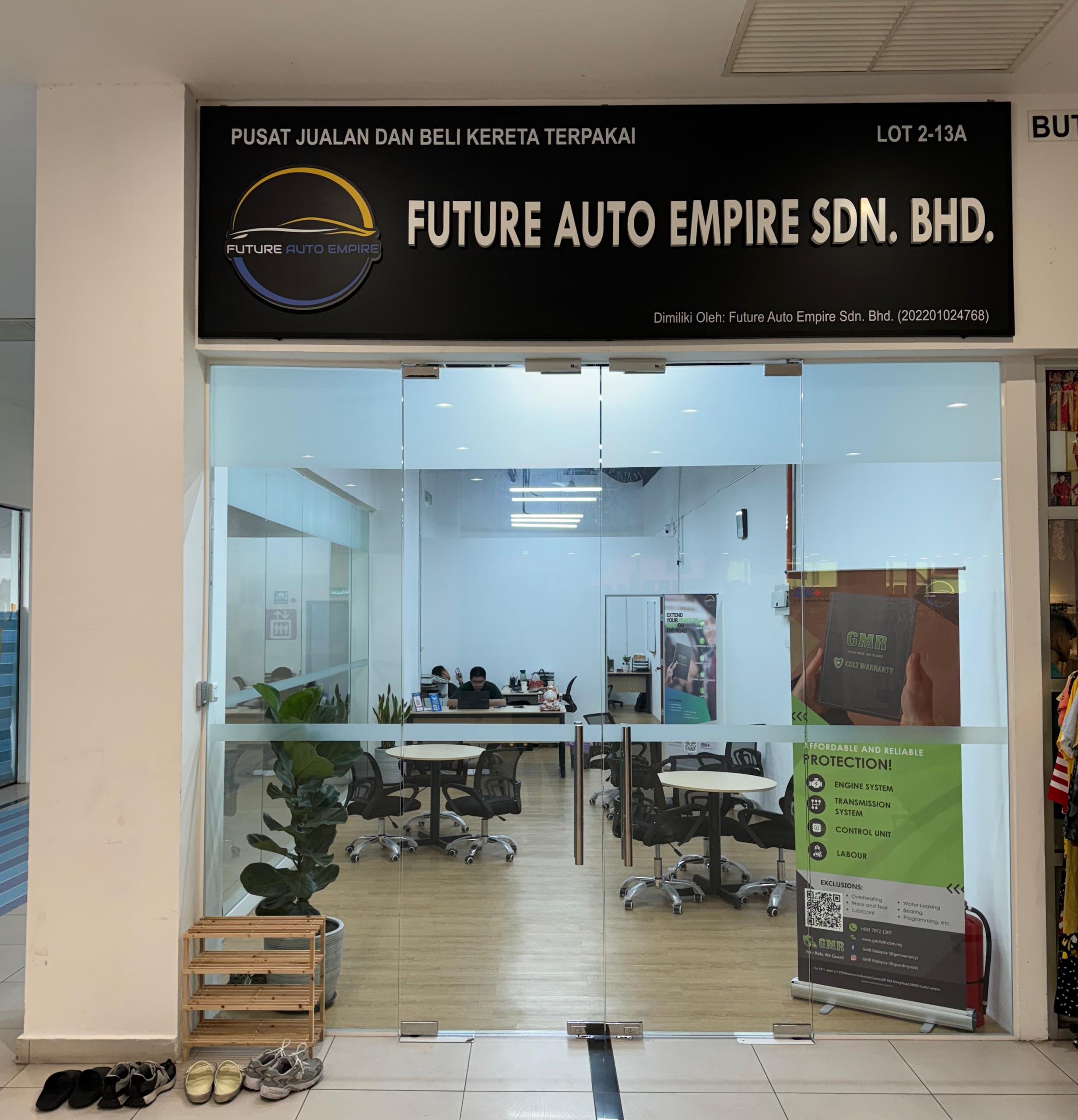 FUTURE AUTO EMPIRE SDN BHD - Guard My Ride